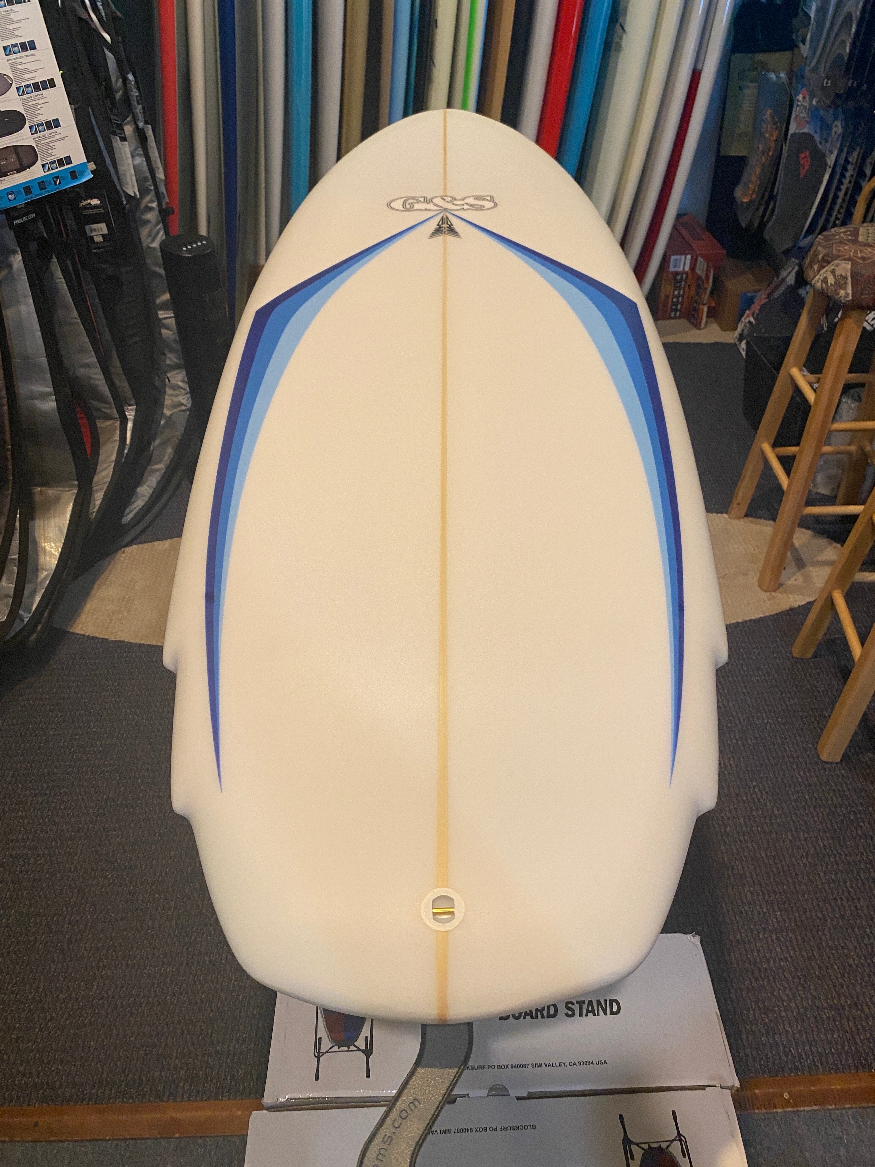 5'10" Gordon & Smith Double Wing by Hank Warner – Strictly Hardcore Surf