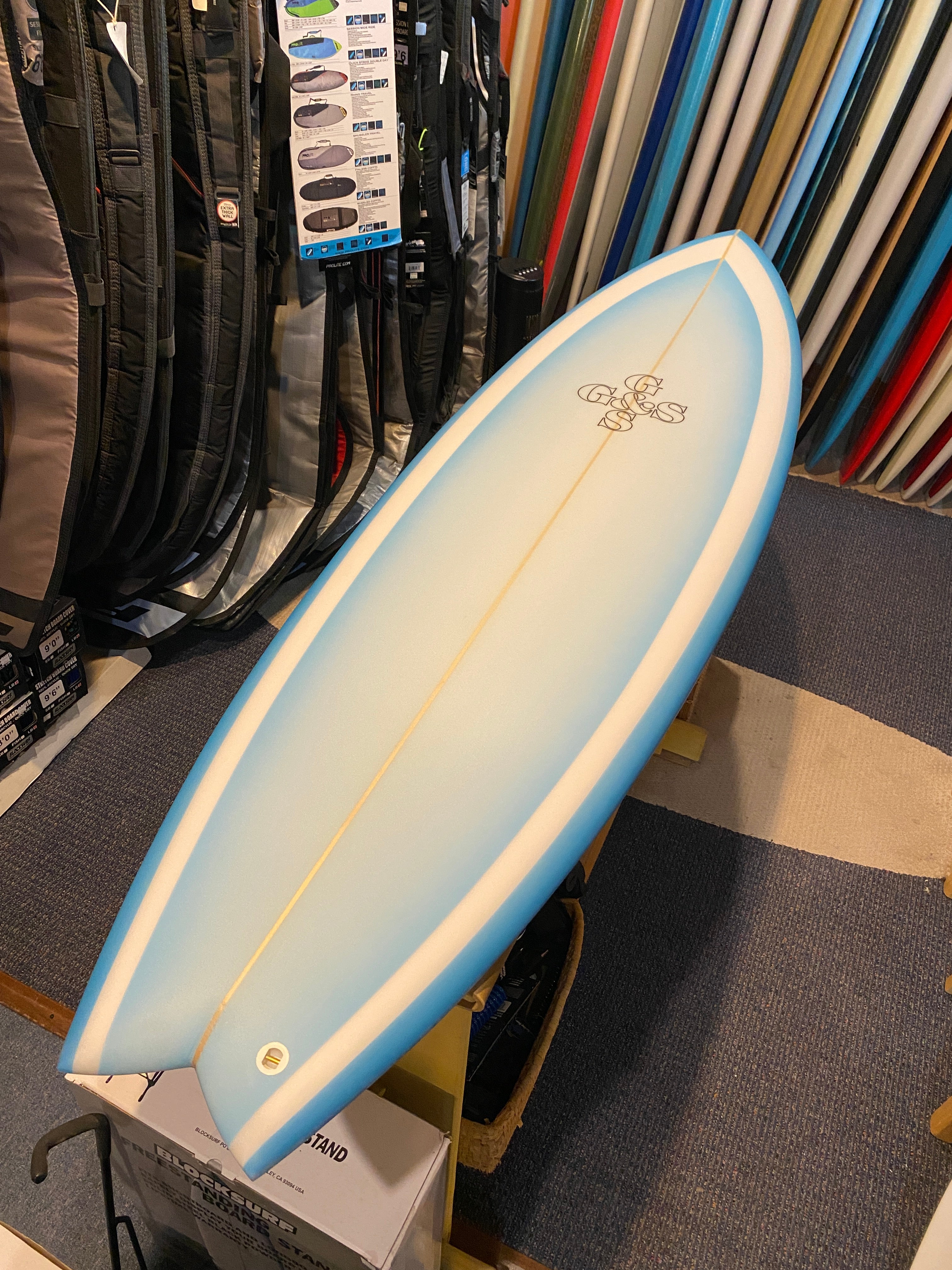 6'4" Gordon & Smith 1-of-1 Shortboard for Surf Specialties – Strictly ...