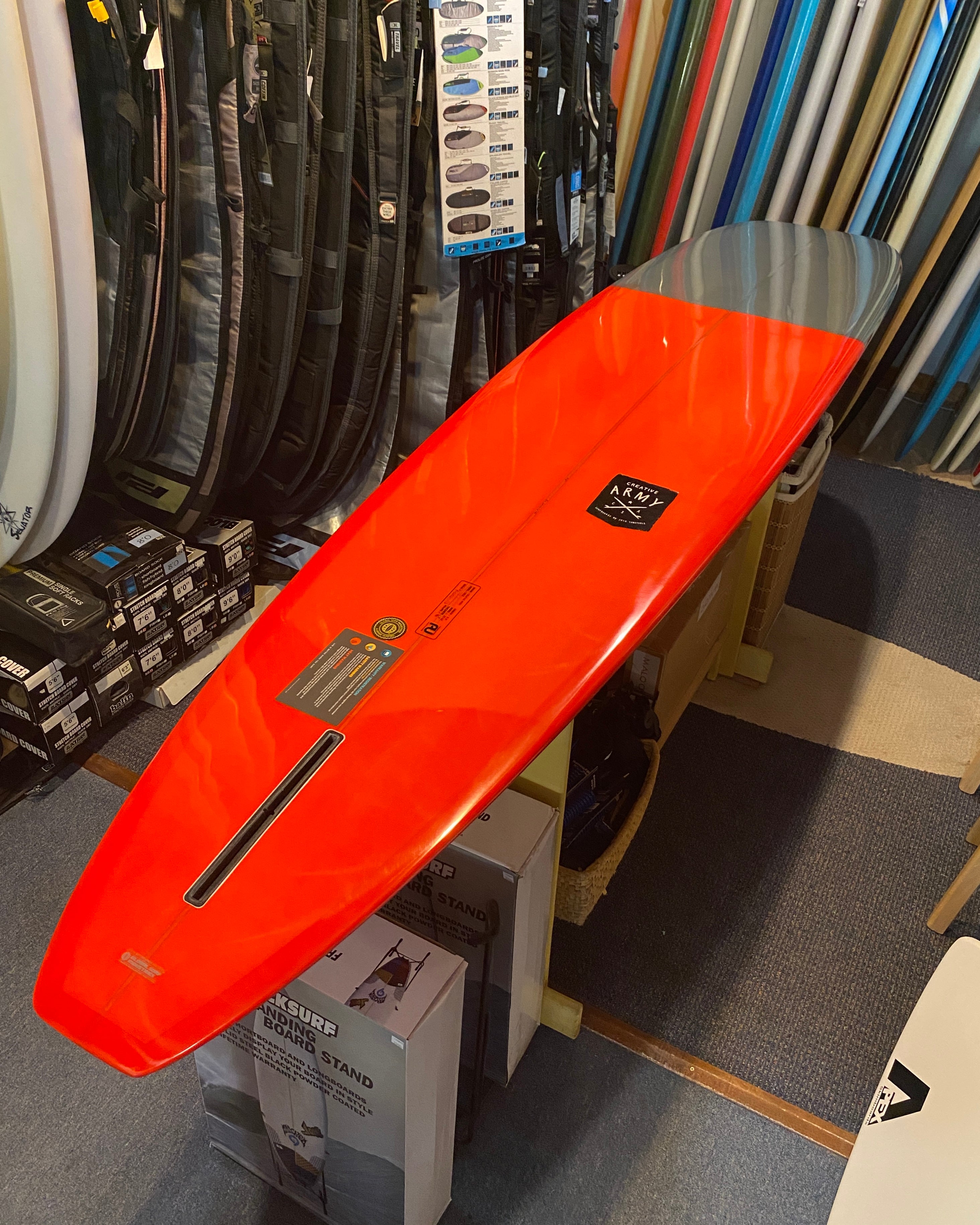9'6" Creative Army Cruz Longboard – Strictly Hardcore Surf