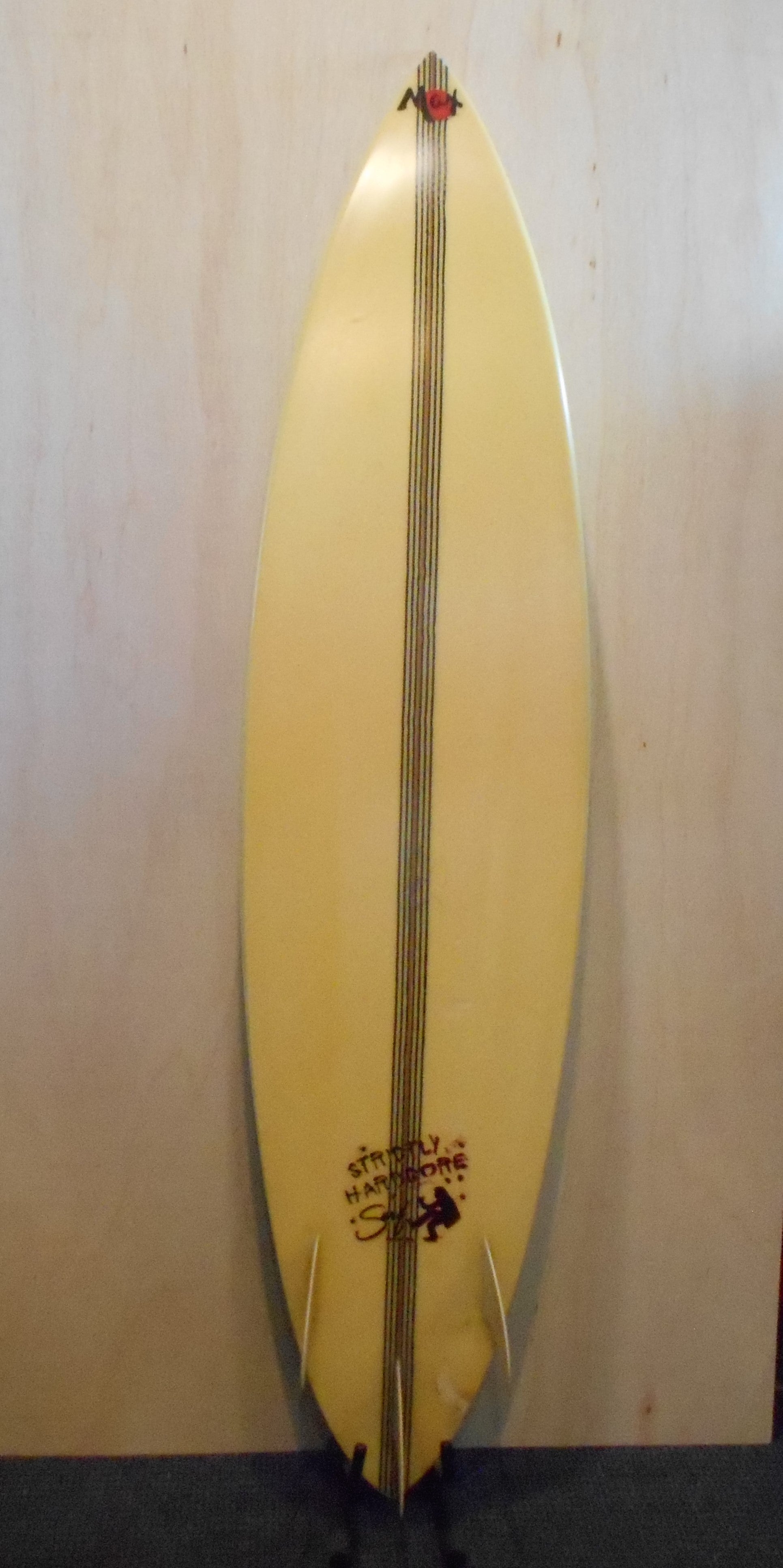 Max McDonald 6'8" Gun Surfboard -Vintage (Used) – Strictly Hardcore Surf