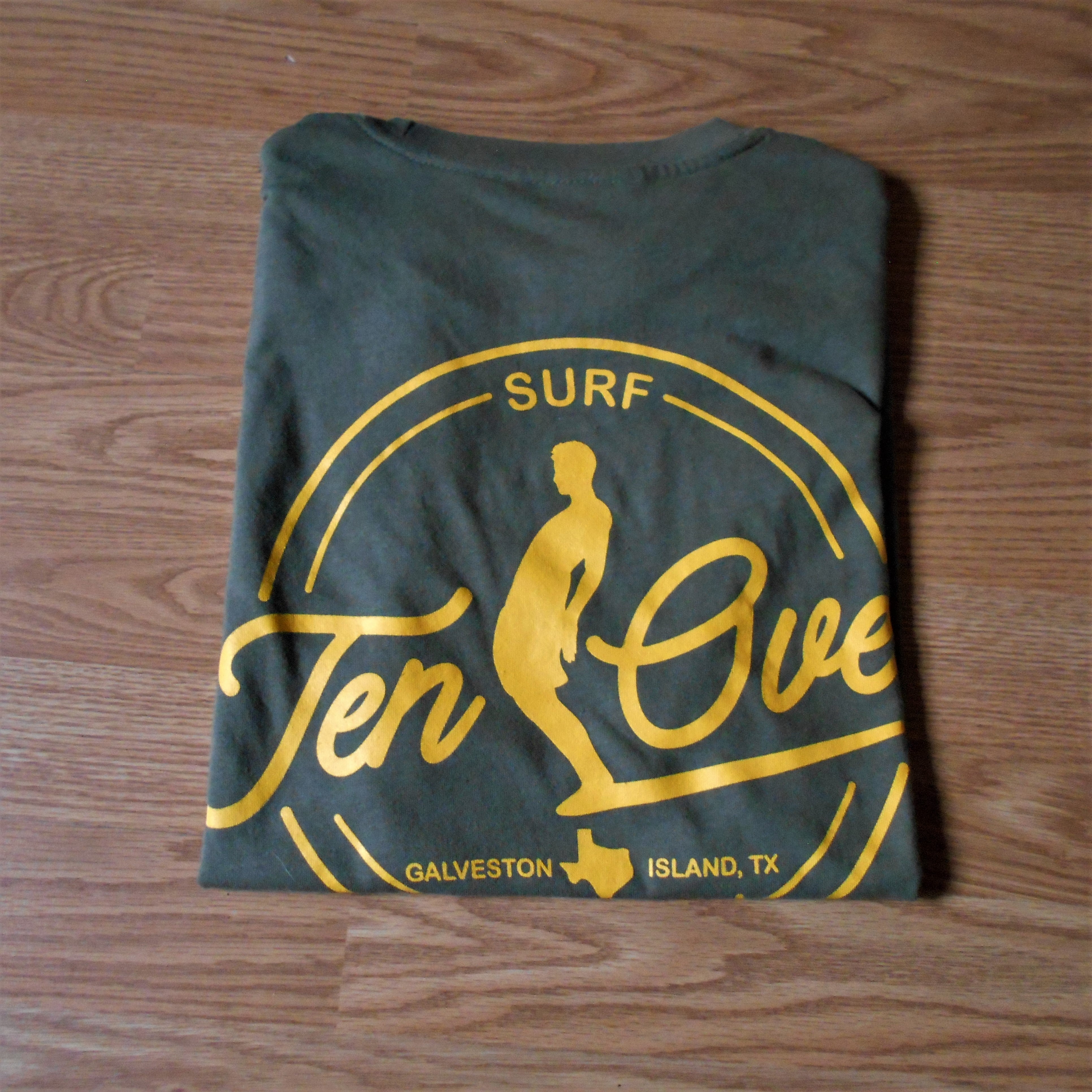 Ten Over Script Design Tees – Strictly Hardcore Surf