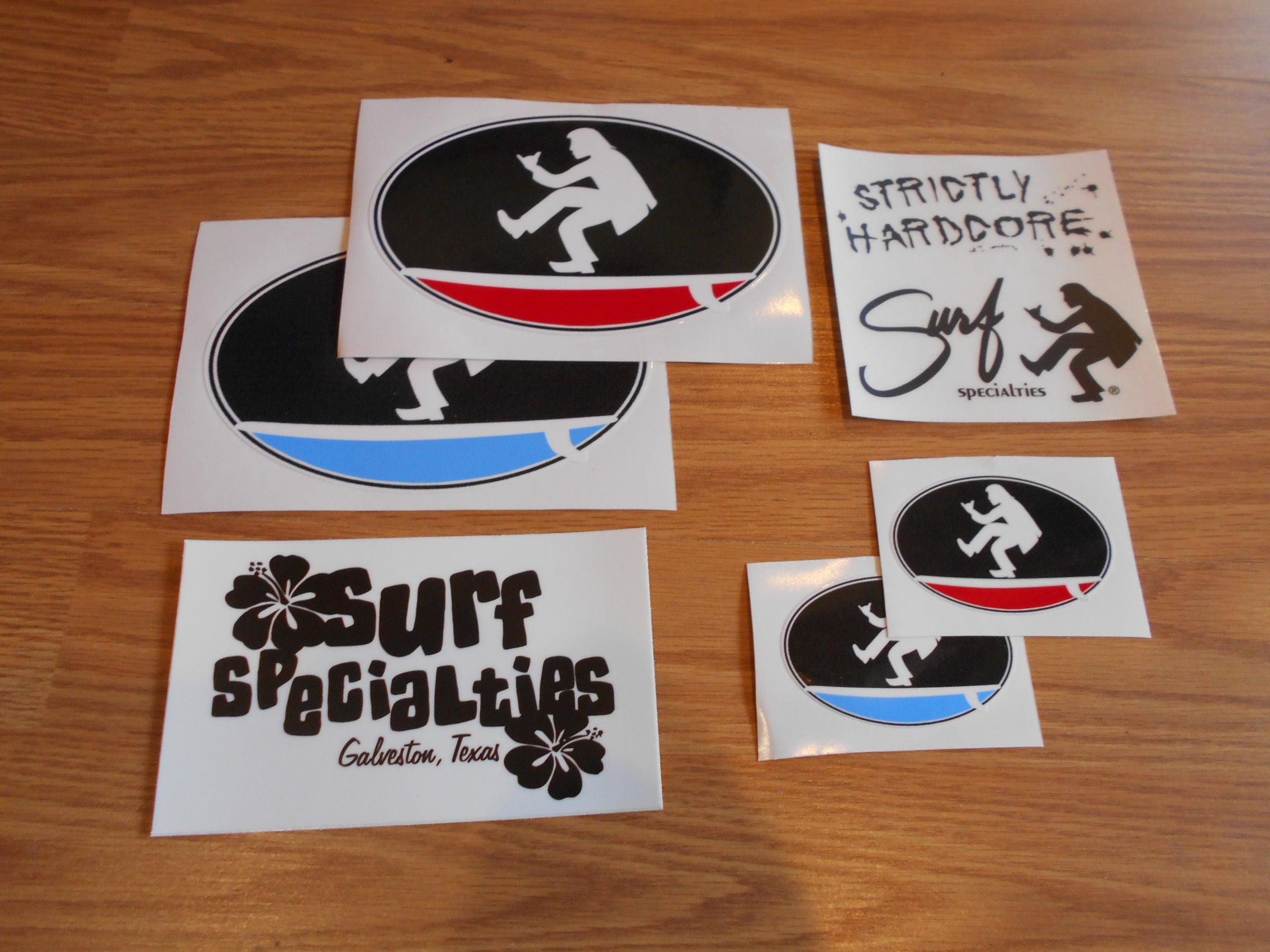 Sticker Pack #1 – Strictly Hardcore Surf