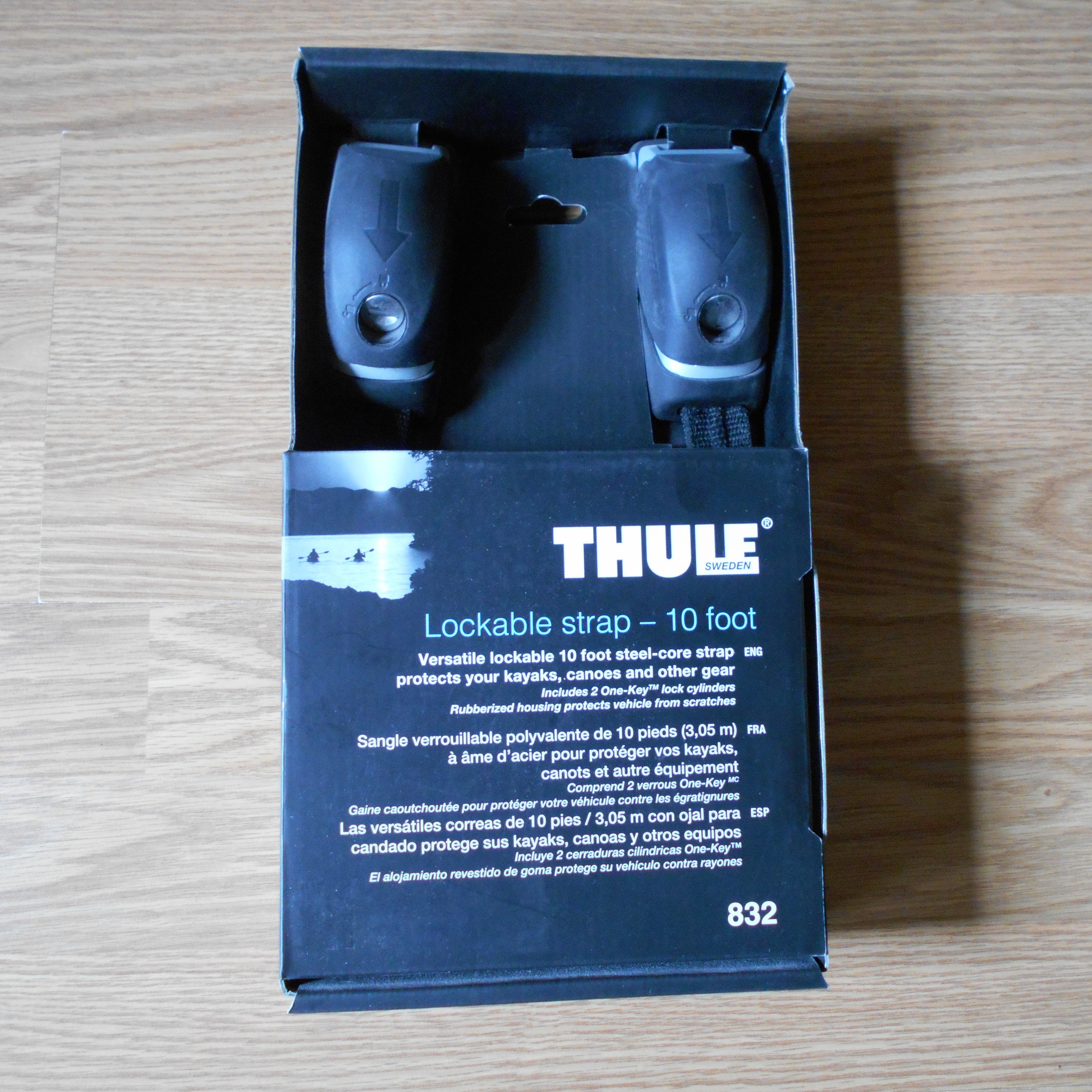 Thule 10 Foot Lockable Strap – Strictly Hardcore Surf