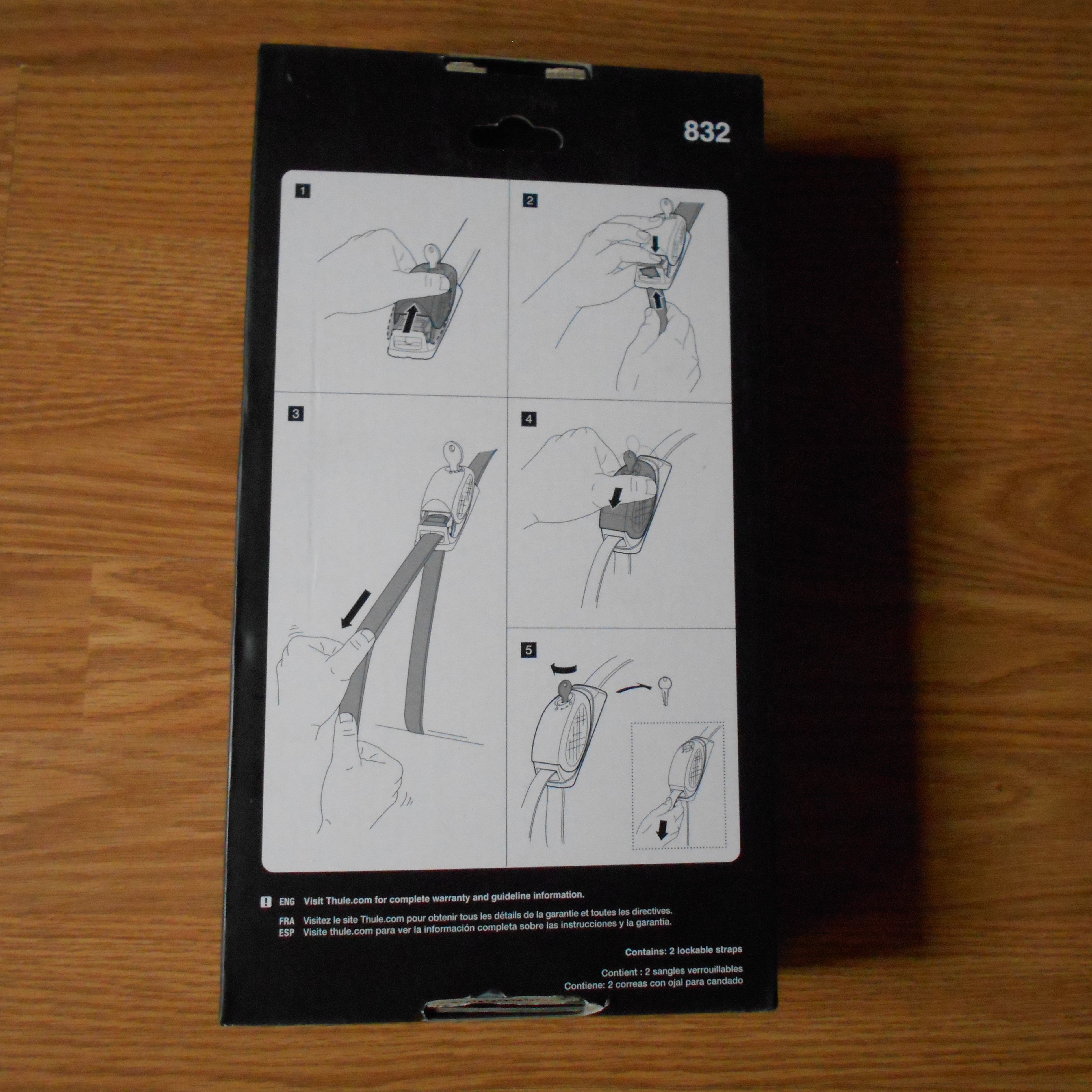 Thule 10 Foot Lockable Strap – Strictly Hardcore Surf