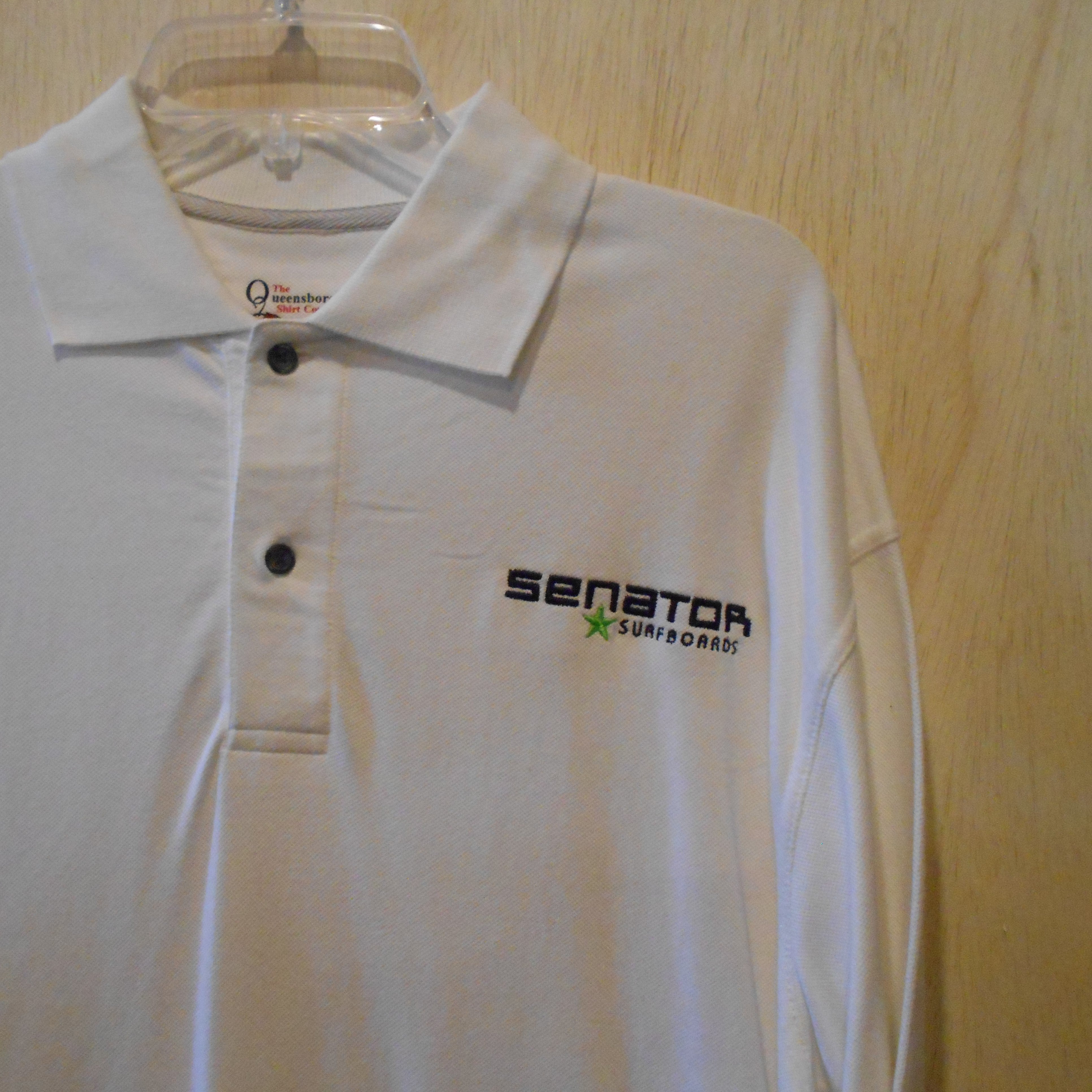 Senator Surfboards Golf Polo – Strictly Hardcore Surf