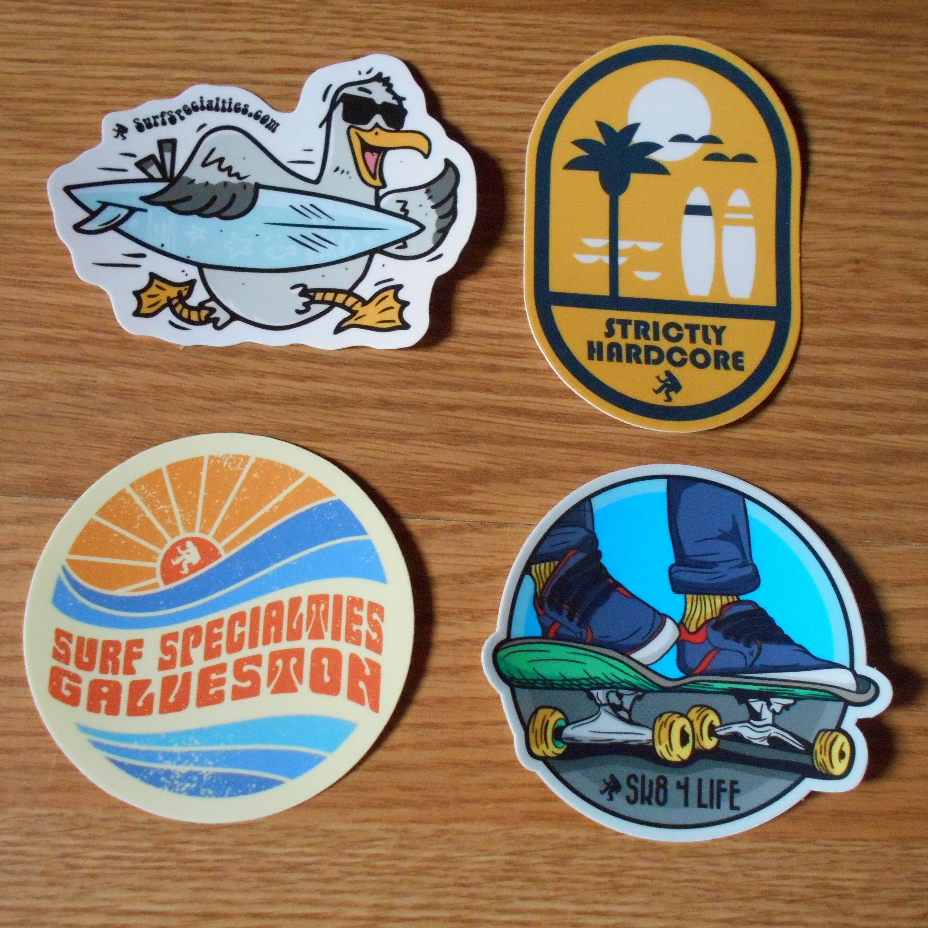 Strictly Hardcore Shop Sticker Pack 23B – Strictly Hardcore Surf